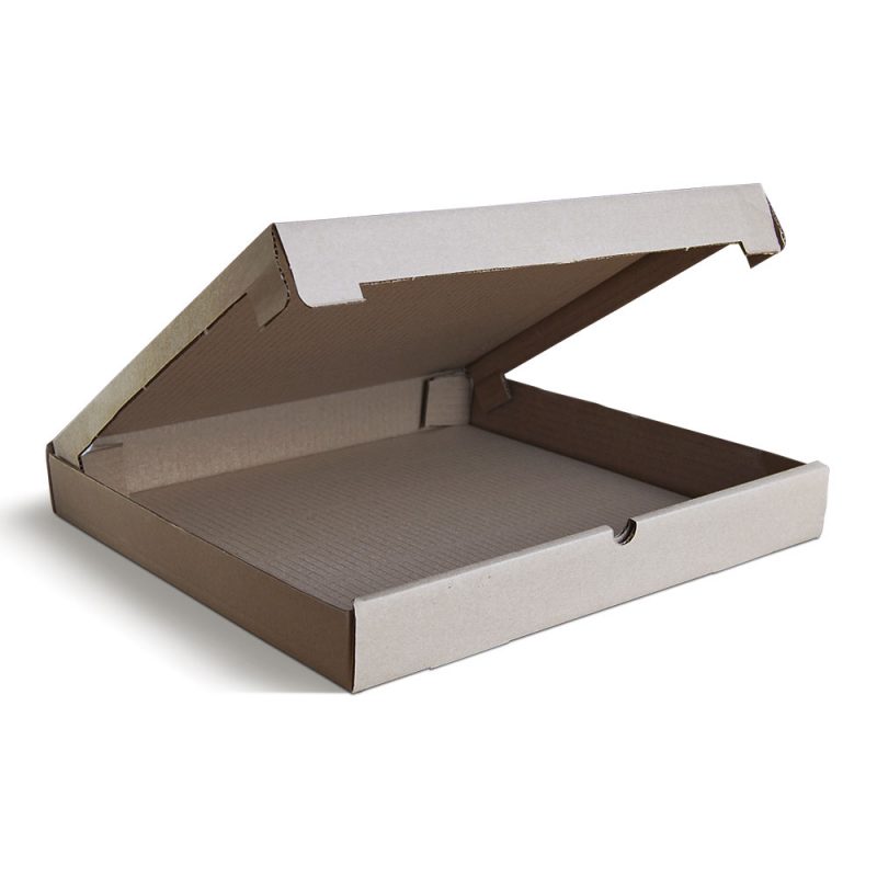 Large Pizza Box Made from Recycled Brown Chip Board – 50 Units – L & B ...